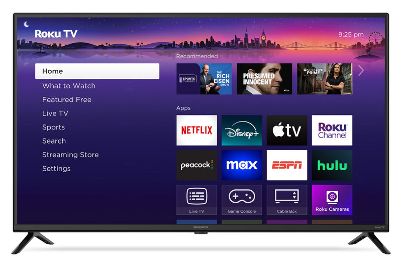 Téléviseur intelligent Magnavox Ultra HD 4K de 43 po avec Roku TVMC - Brick