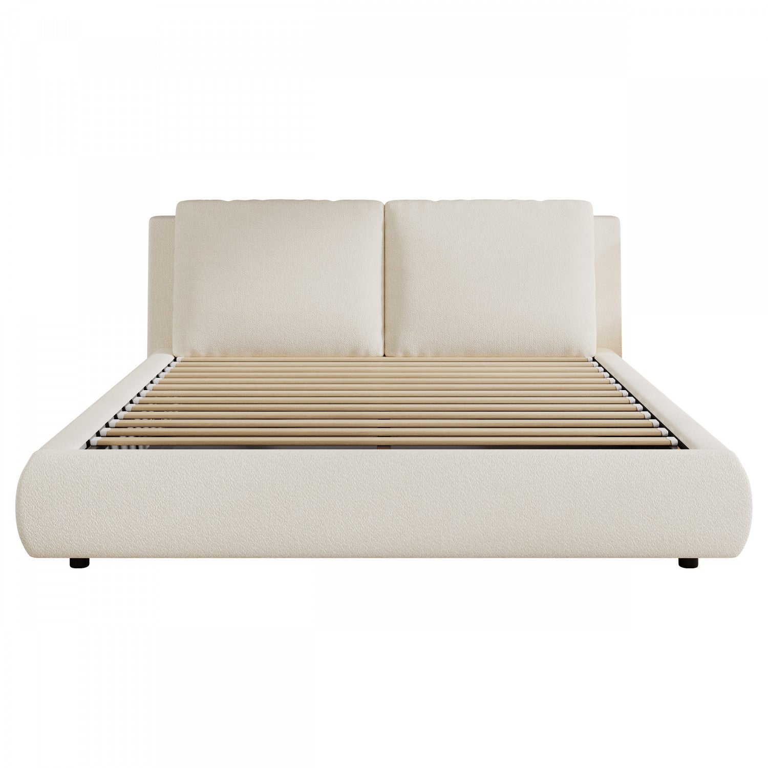 Diana Ottoman Hydraulic Lift Storage Platform Bed with Luxurious Bo ...