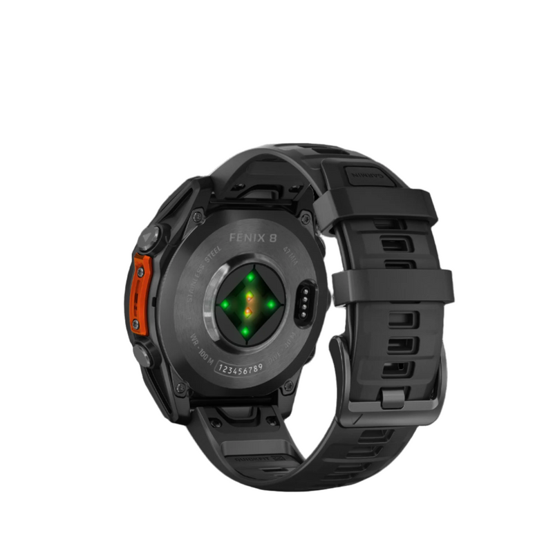 Montre Connectee Garmin Fēnix 8 Amoled 47mm - Gps, Boussole, Gyrosc ...