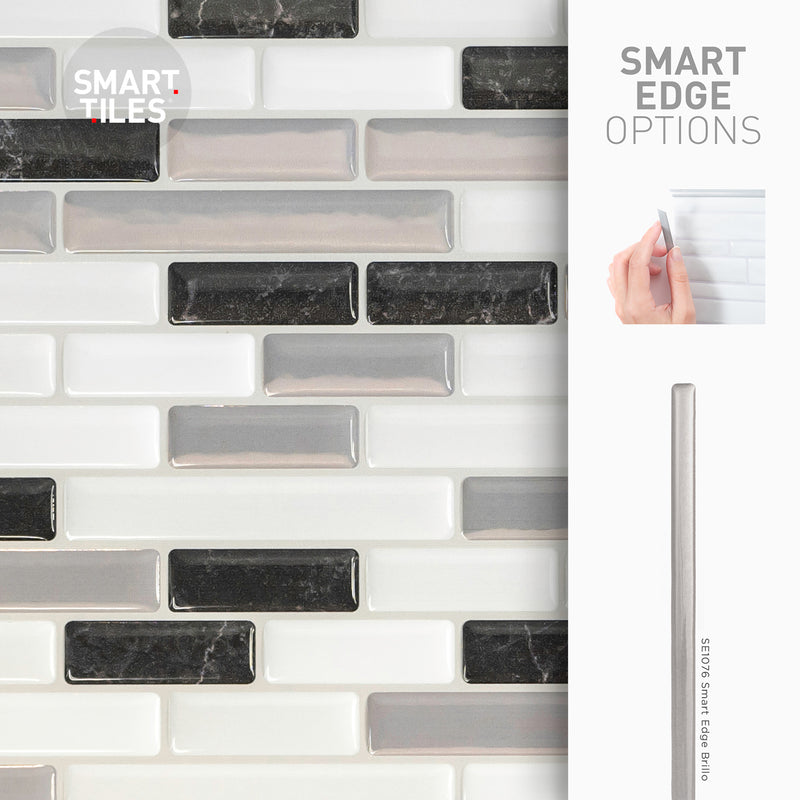 Dosseret Smart Tiles peler et coller 10 x 9, 4 feuilles - Muretto A ...