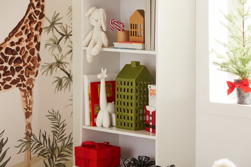 Bibliothèque Slade de 24,75 po à 5 tablettes - blanche - Brick