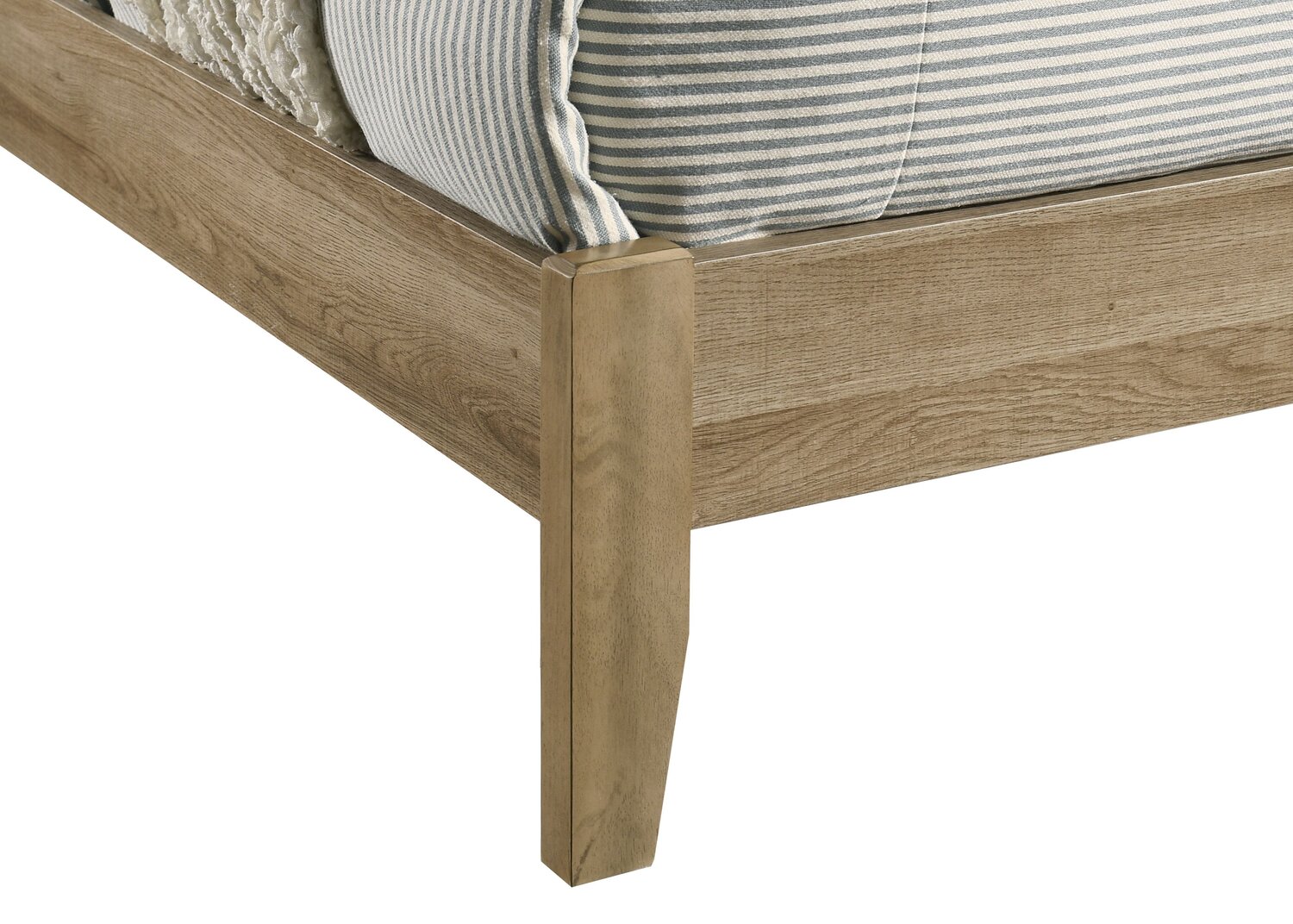 Grand lit Sable - brun clair - Brick