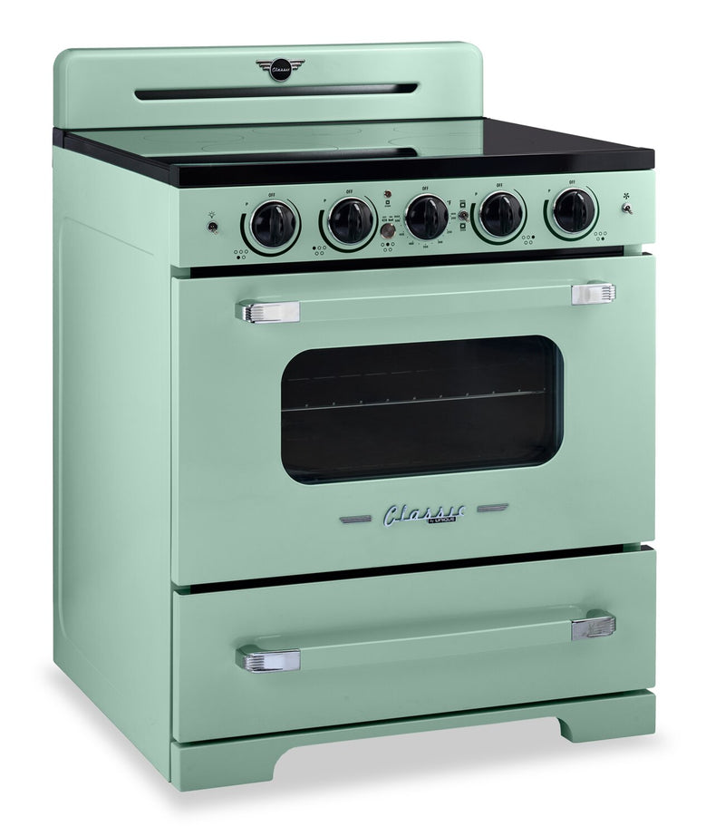 Cuisinière à induction Classic Rétro par Unique de 30 po et de 3,9 ...