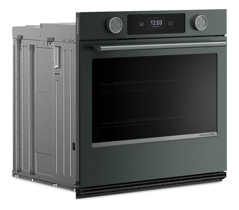 Four mural simple électrique intelligent KitchenAid de 30 po - geni ...