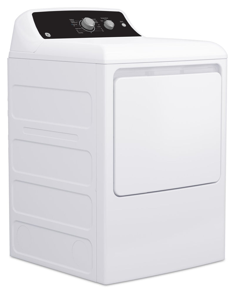 Sécheuse électrique GE de 6,2 pi³ avec cycle SaniFresh - blanche ...