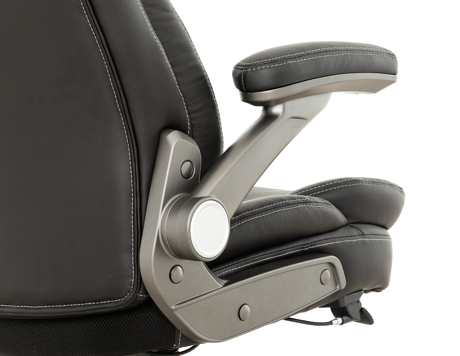 Chaise de bureau réglable Ferdi de Sealy de 29,75 po - noire - Brick