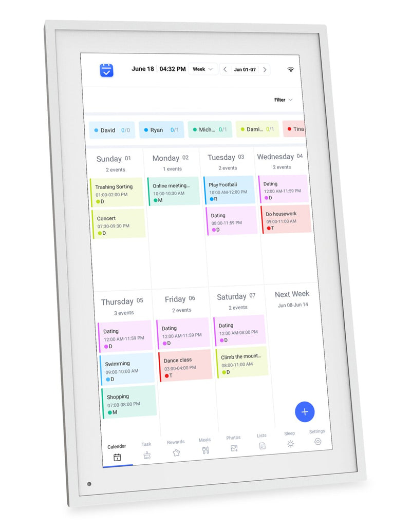 Calendrier familial intelligent tout-en-un Proscan Full HD de 15,6 ...