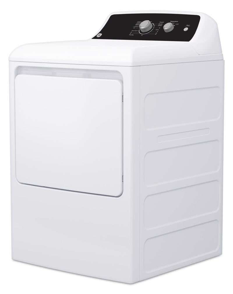 Sécheuse électrique GE de 6,2 pi³ avec cycle SaniFresh - blanche ...