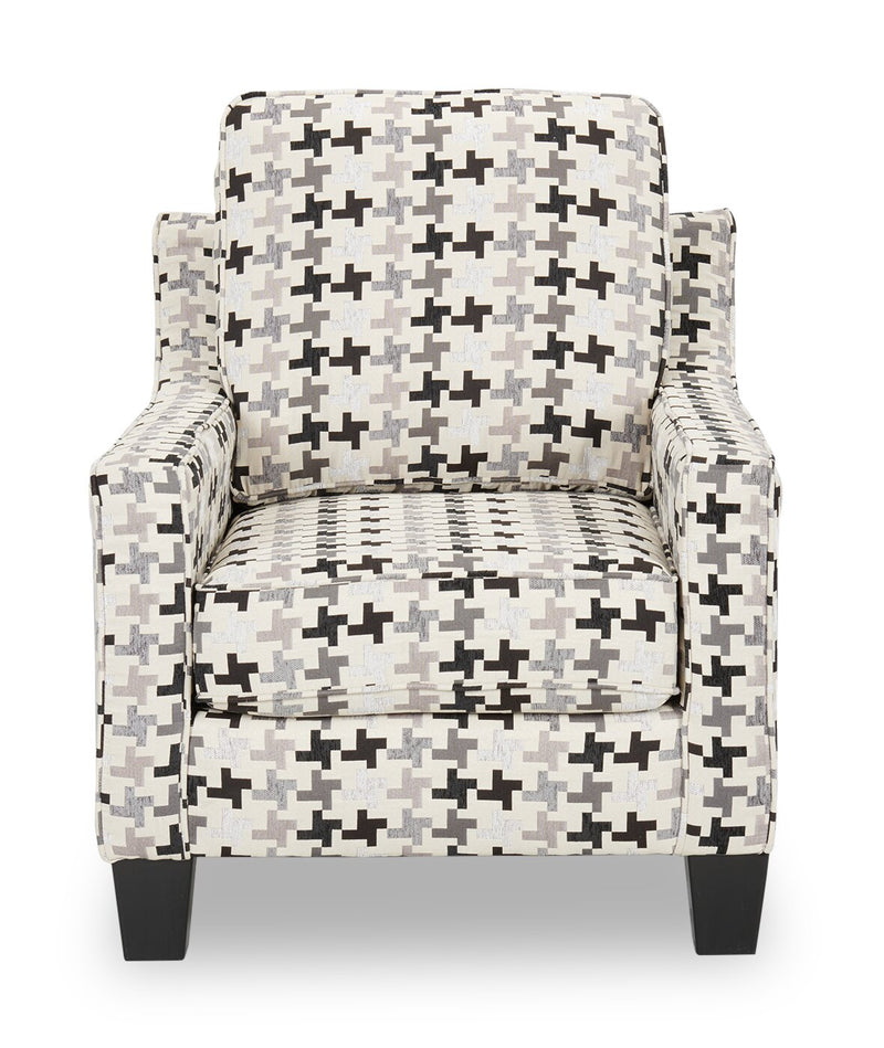 Fauteuil d’appoint Sawyer de 31 po en tissu - multicolore - Brick