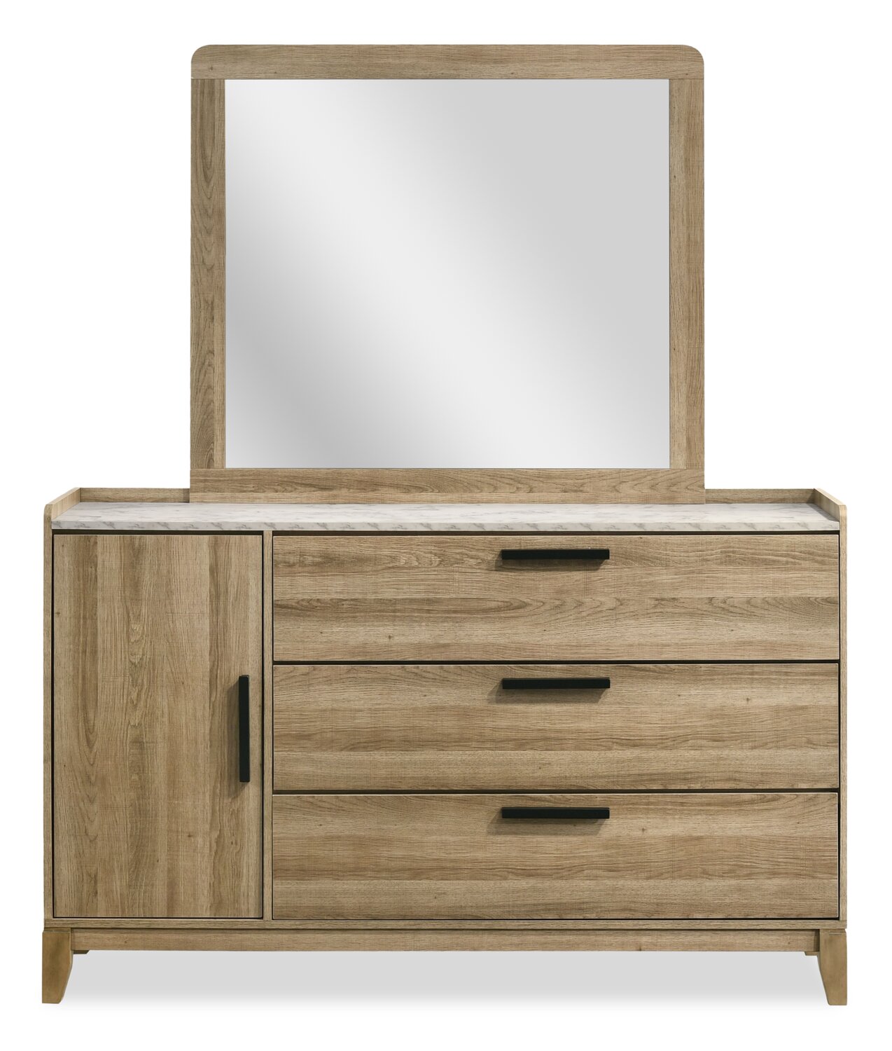 Miroir Sable - brun clair - Brick