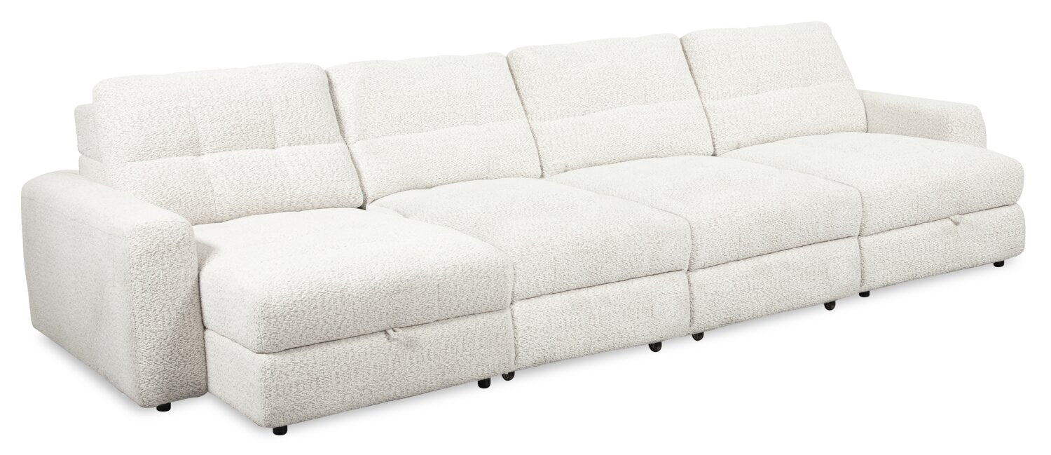 Sofa sectionnel modulaire à coulissement électrique Elevate de Scot ...