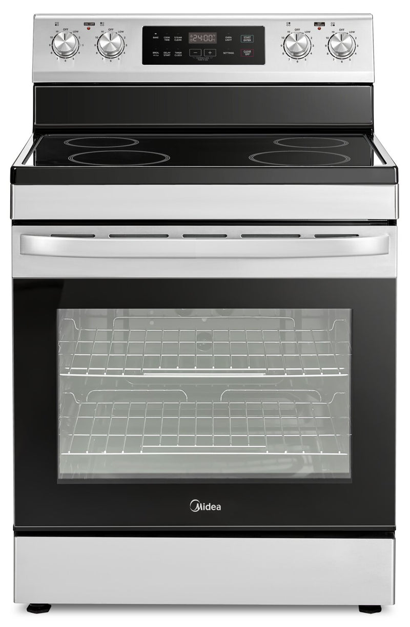 Cuisinière électrique Midea de 30 po et à capacité de 6,3 pi3 - MER ...
