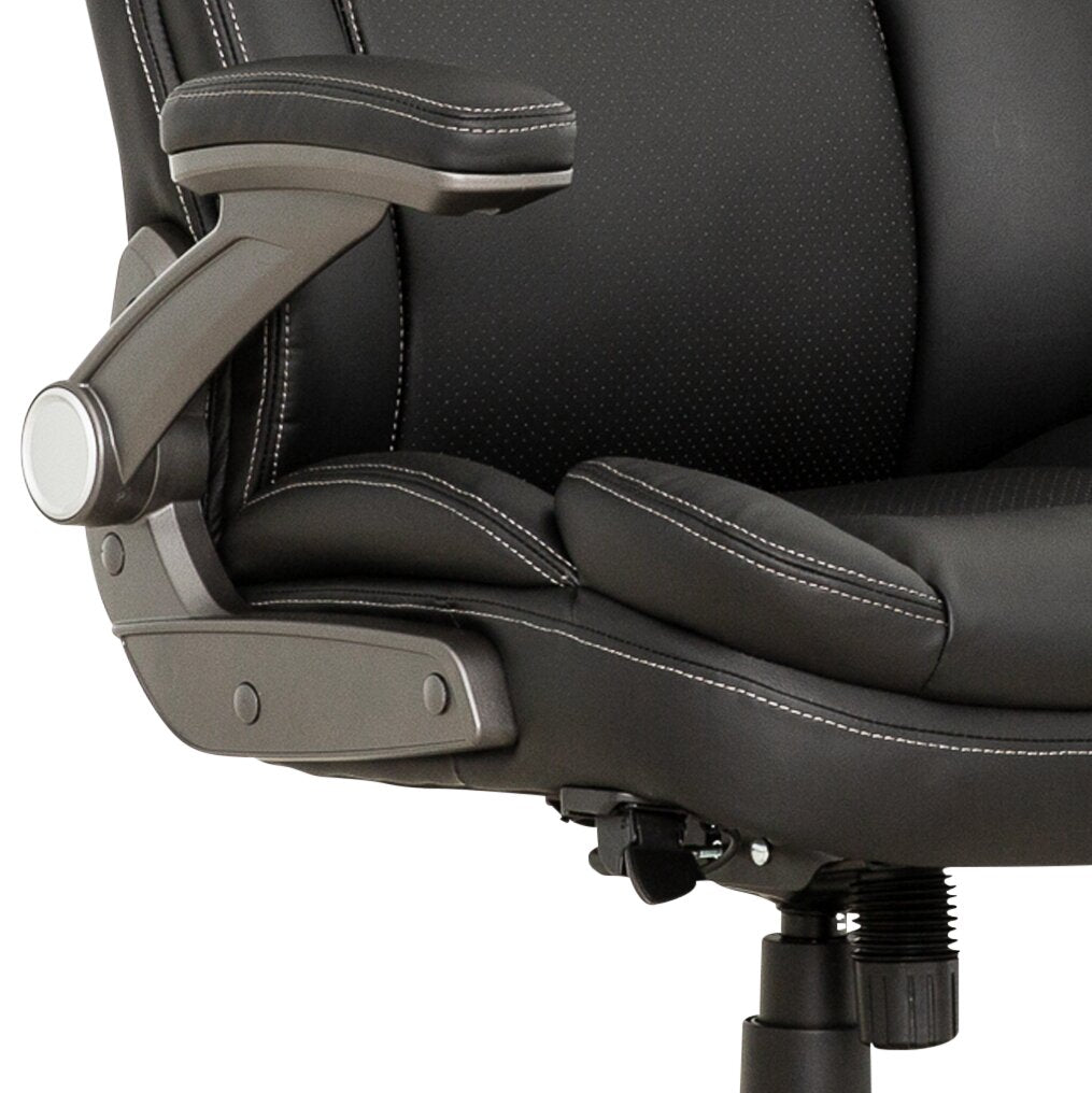 Chaise de bureau réglable Ferdi de Sealy de 29,75 po - noire - Brick