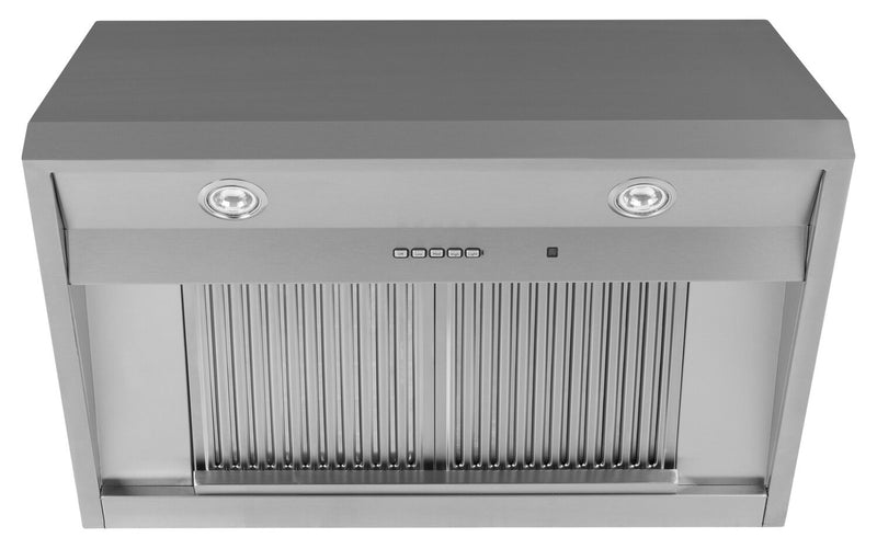 Hotte de cuisinière intelligente commerciale GE de 30 po - acier in ...