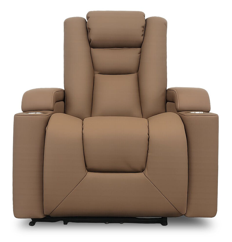 Fauteuil à inclinaison électrique Rylen de 35.4 po en similicuir av ...