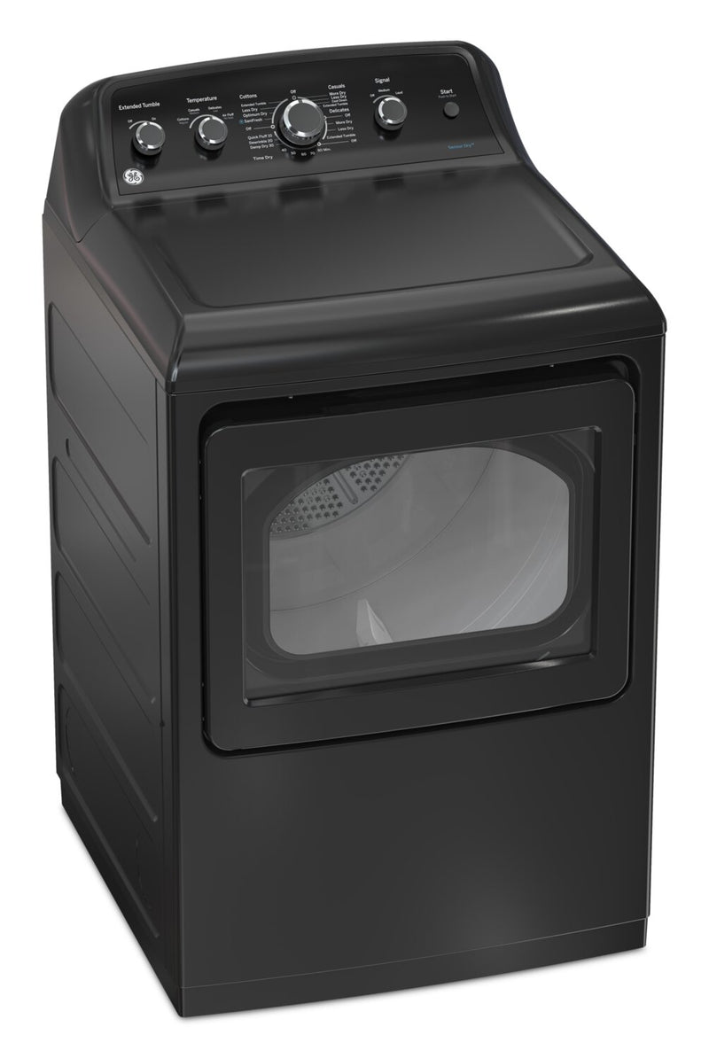 Sécheuse électrique GE de 7,2 pi³ avec cycle SaniFresh - gris diama ...