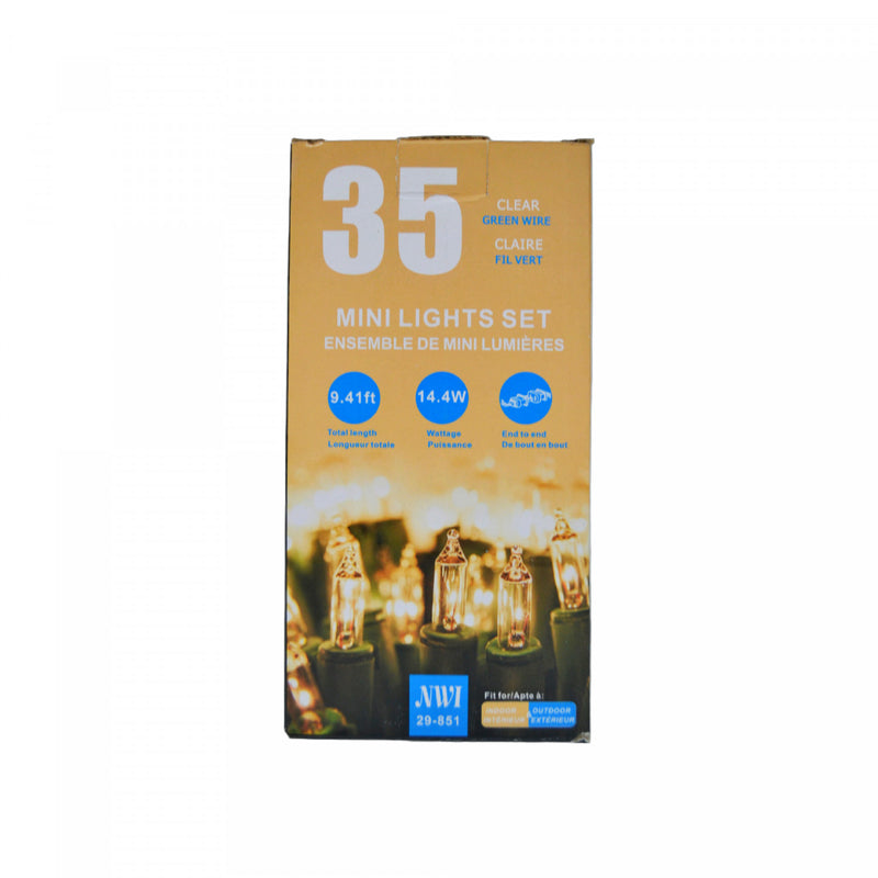 Jeu de 35 petites lumières pour l’intérieur et l’extérieur avec amp ...