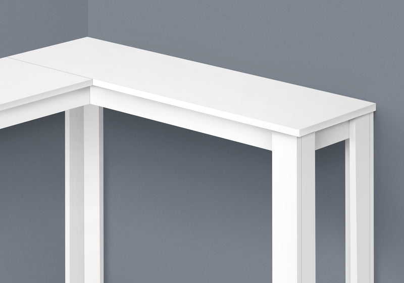 Console en coin blanche - Brick