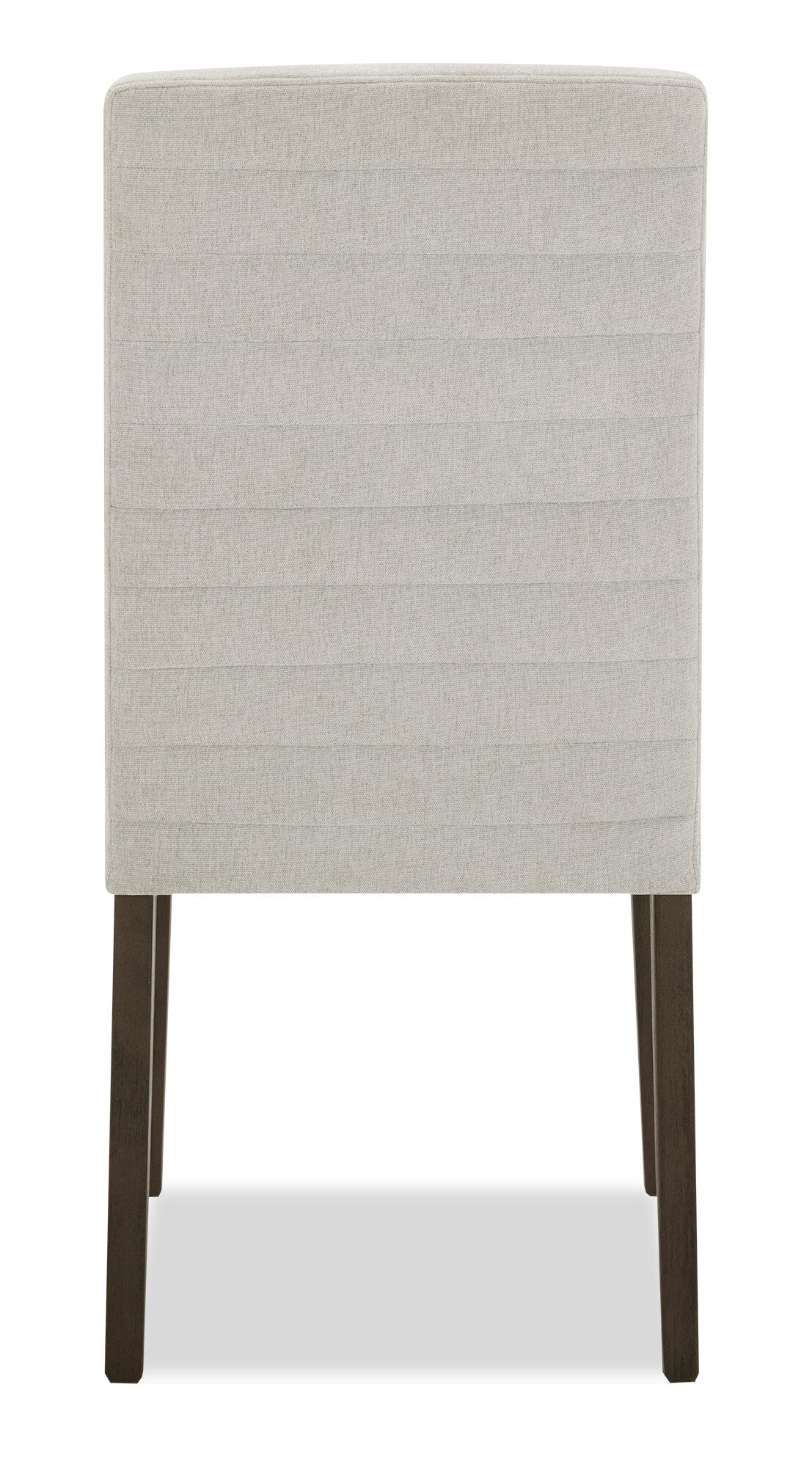 Chaise de salle à manger Cora en tissu de polyester - taupe - Brick