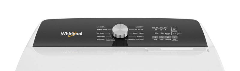 Sécheuse électrique Whirlpool de 7 pi³ avec vapeur - blanche - YWED ...