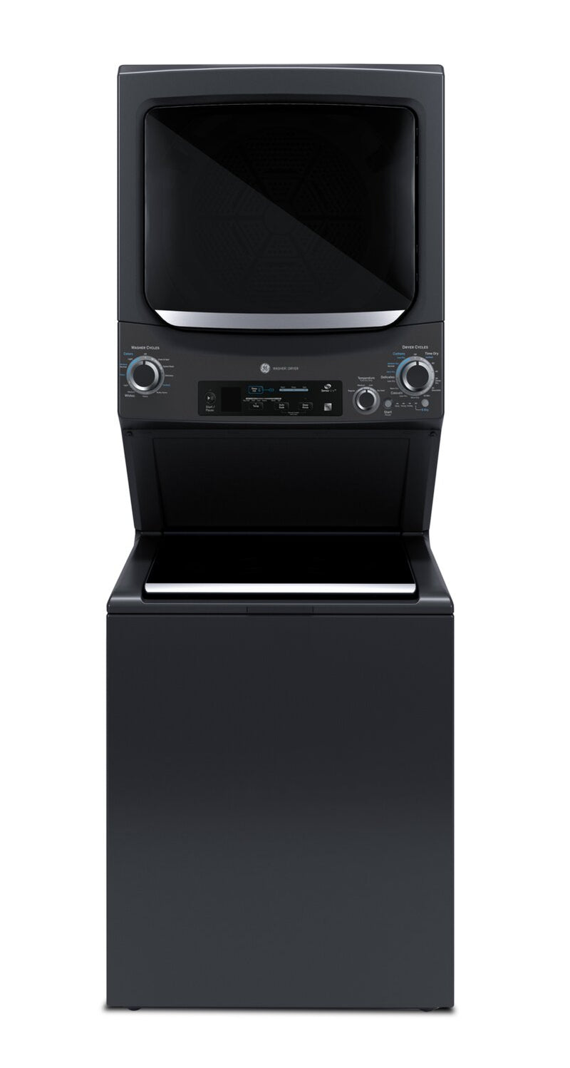 Tour de lavage SpaceMakerMC électrique GE avec laveuse de 4,5 pi³ ...