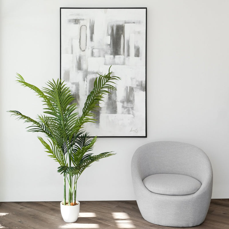 Plante artificielle palmier multipliant 63 po | Brick
