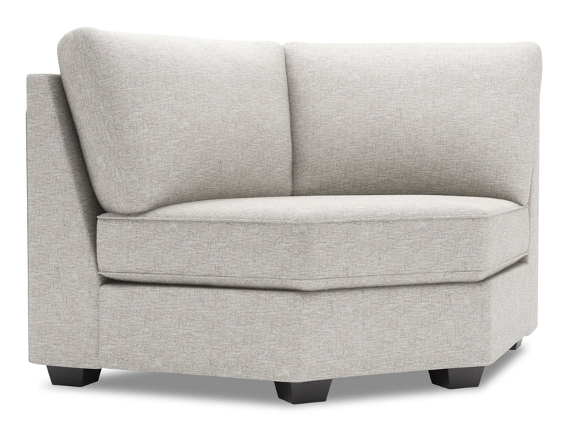 Fauteuil courbé en coin Roll de la collection Sofa Lab - Luxury Silver ...